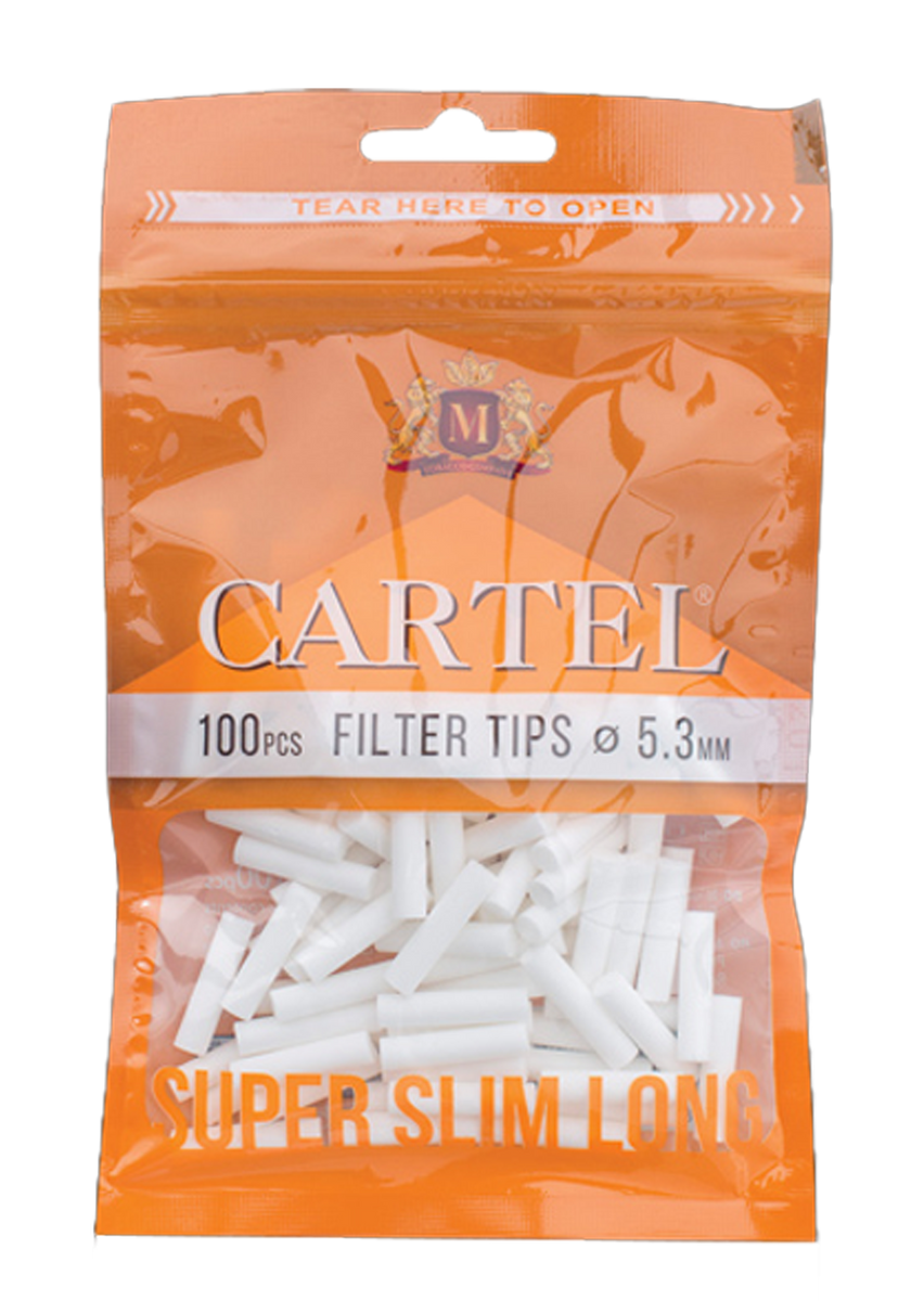 Cartel Super Slim Long Filter – TobaccoRoadOnline