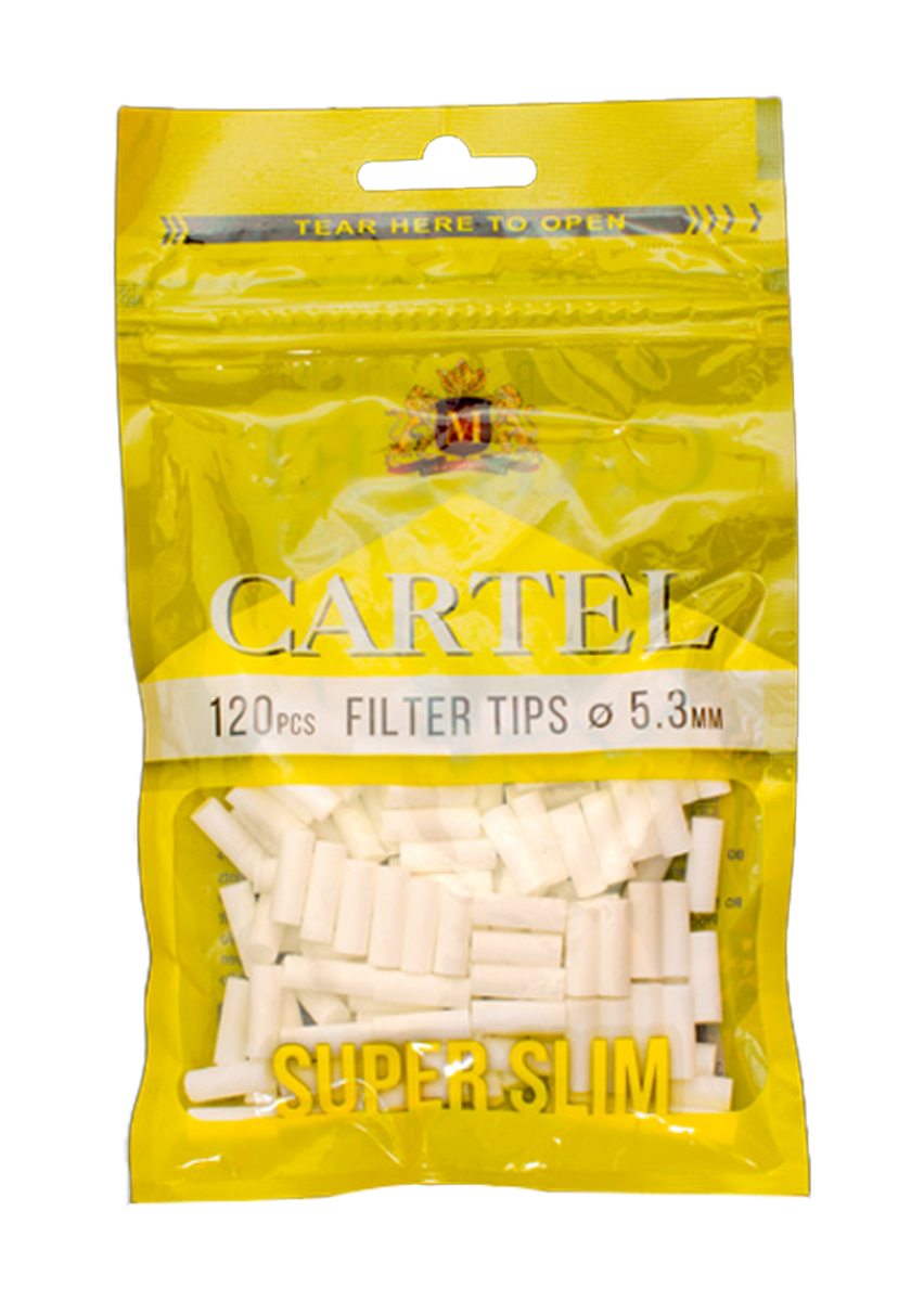 Cartel Super Slim Filter – TobaccoRoadOnline